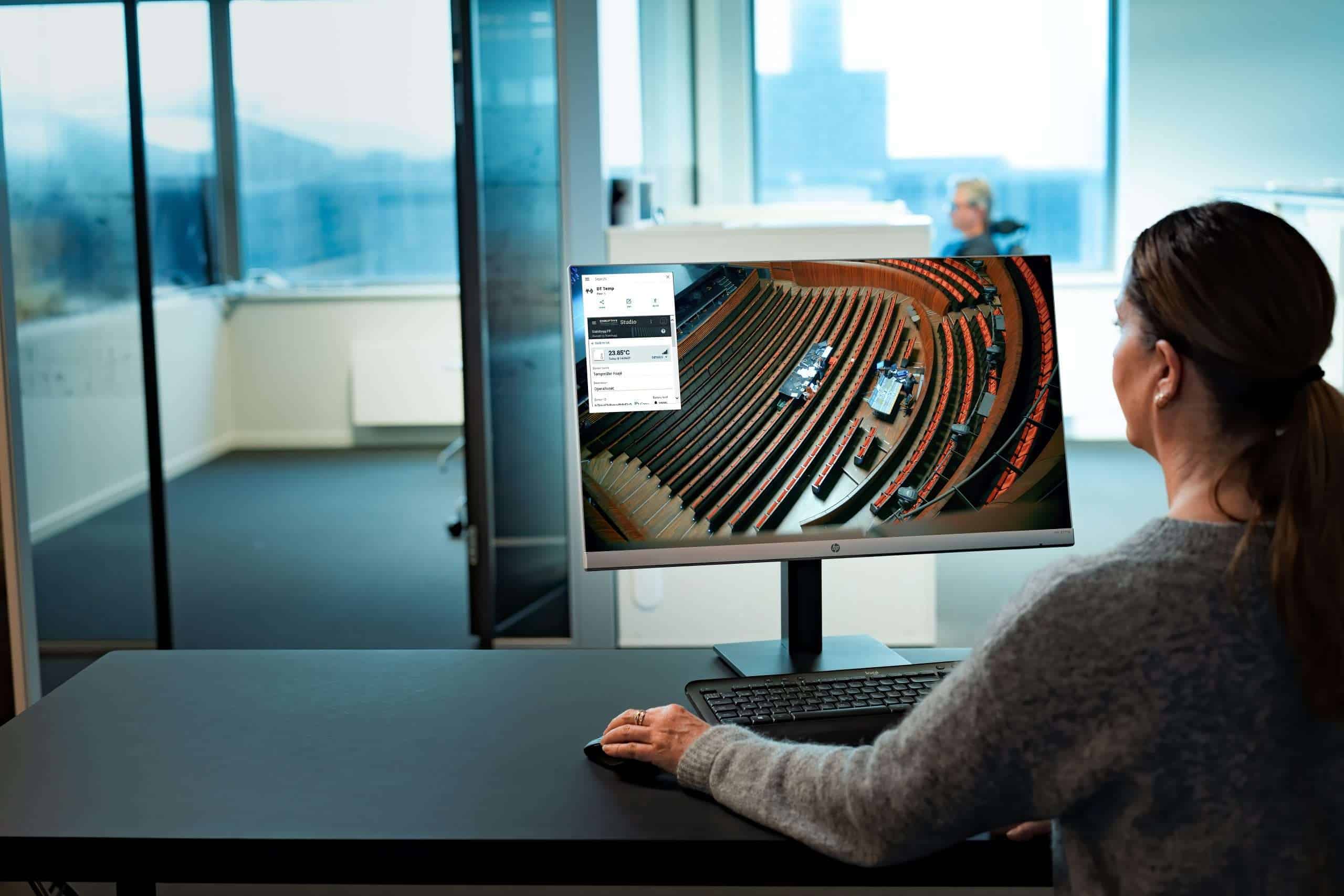 Visualisering av bygg med digital tvilling | Geograf Digital